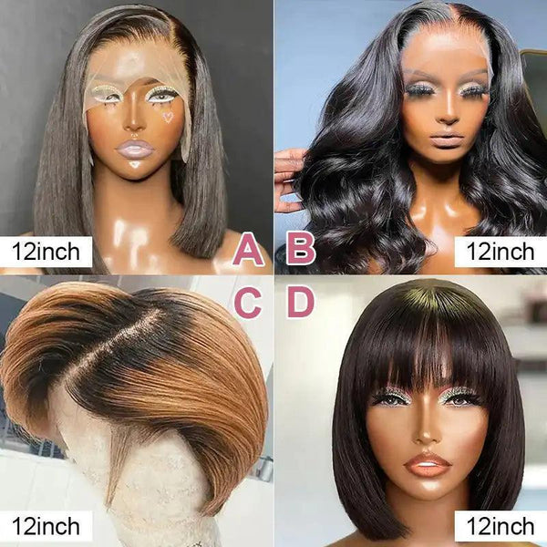Human Hair Promotional Blend Wigs – SHINE HAIR